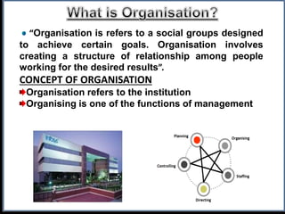 ORGANISATION STRUCTURES PPT | PPTX