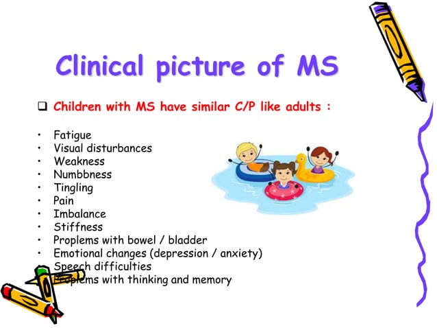 Multiple Sclerosis in children.ppt | Brain and Nervous System Disorders ...