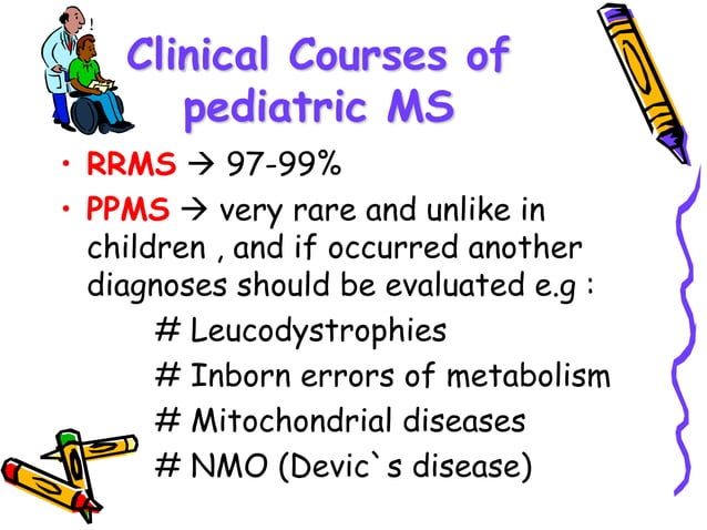 Multiple Sclerosis in children.ppt | Brain and Nervous System Disorders ...