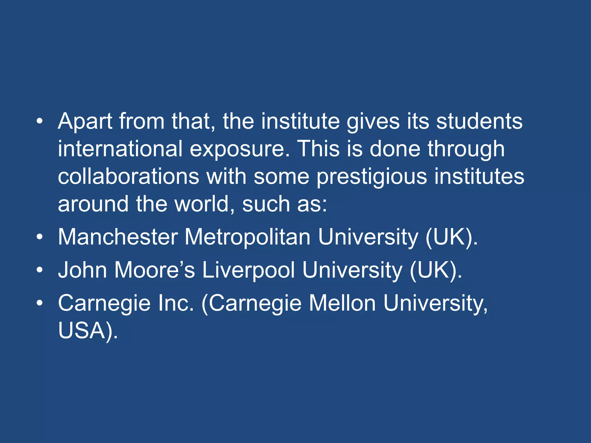 MS in Computer Engineering - MITAOE | PPT