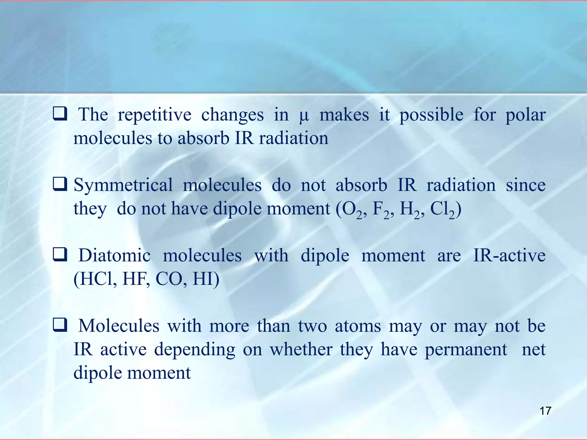 Ms infrared spectroscopy | PPTX