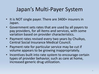 [Public Lecture Slides] Jennifer Friedman: Health care in Japan's aged ...