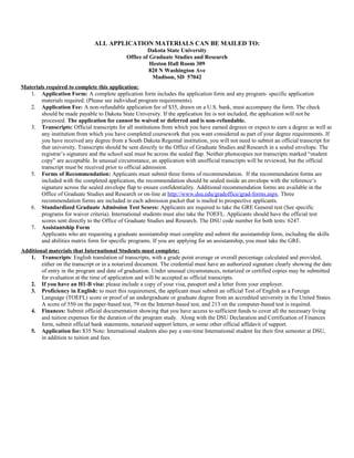 Msis application | PDF