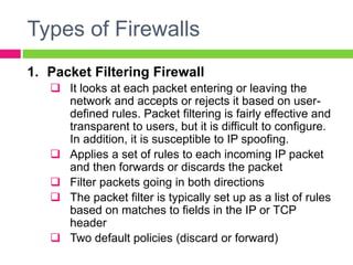 Gateway and firewall | PPTX
