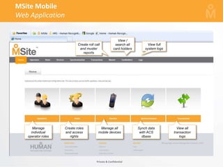 Introducing MSite Mobile for Lenel (Feb14) | PPTX