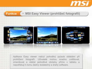 MSI WindPad 100W Infokit CZ | PDF