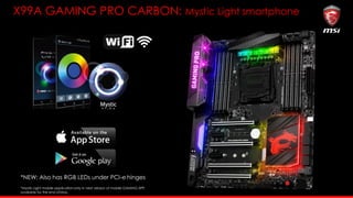 MSI CARBON Motherboards | PPT