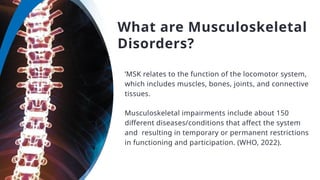 the role of physiotherapy in musculoskeletal disorder.pptx