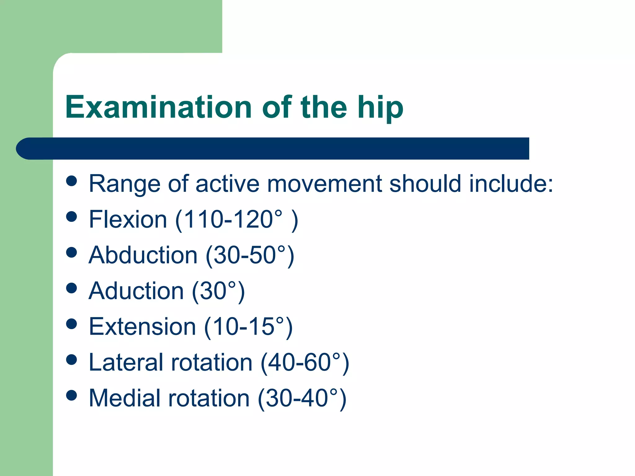 Msk assessment level 6 | PPT