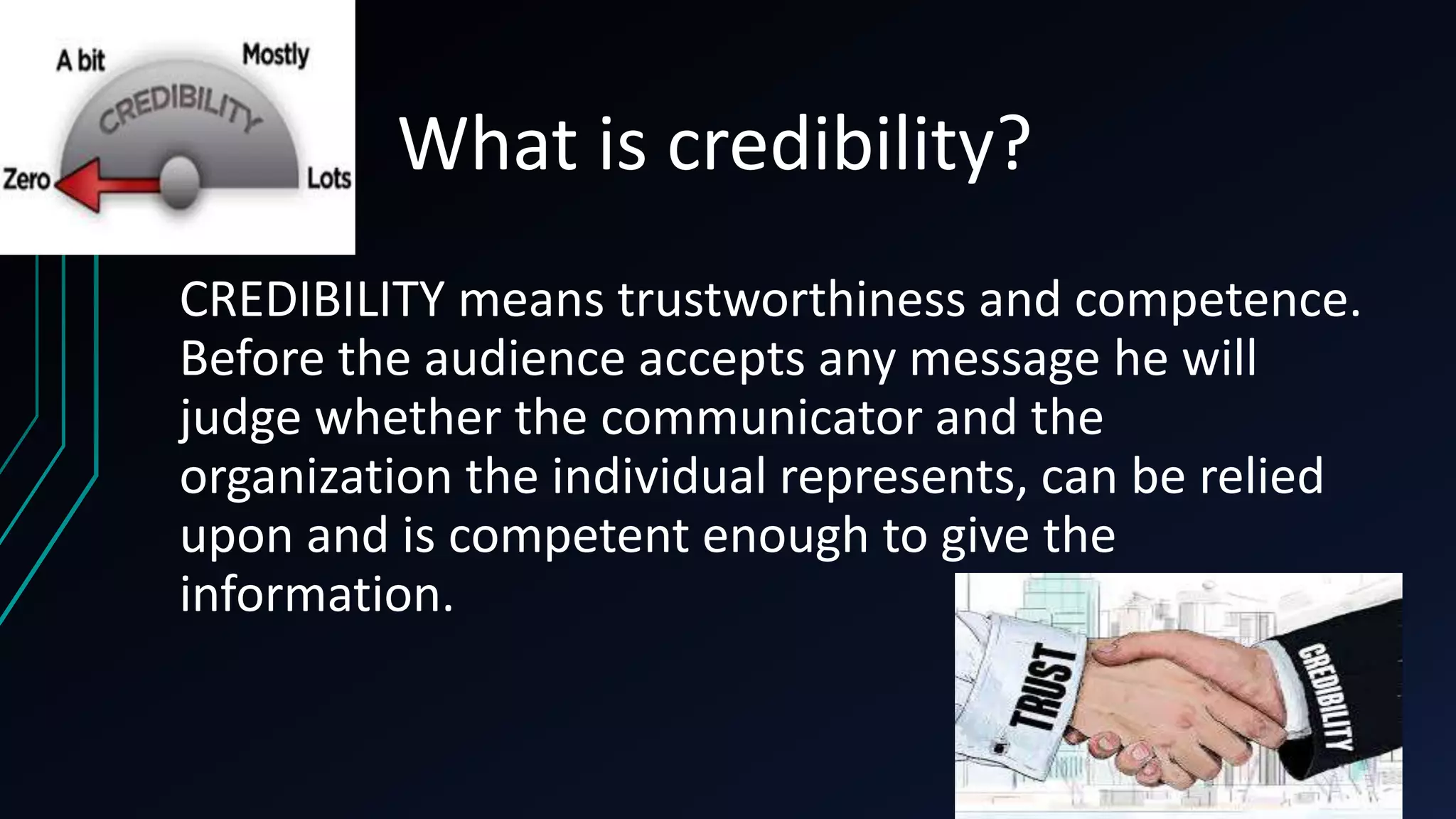media credibility | PPTX