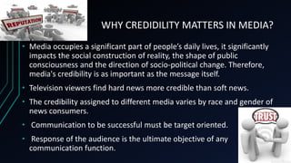media credibility | PPTX