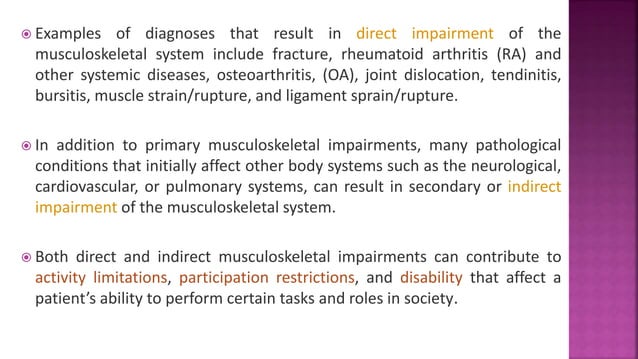 MSK Examination.pptx | Death, Injury, or Military Conflict | Sensitive ...