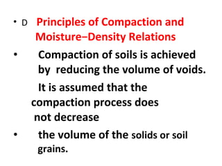 Geo Technical Engineering (Compaction) | PPT | Physics | Science