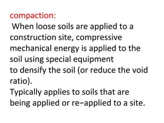 Geo Technical Engineering (Compaction) | PPT | Physics | Science
