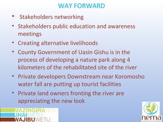 Wetlands Conservation: River Sosiani Rehabilitation Project | PPT