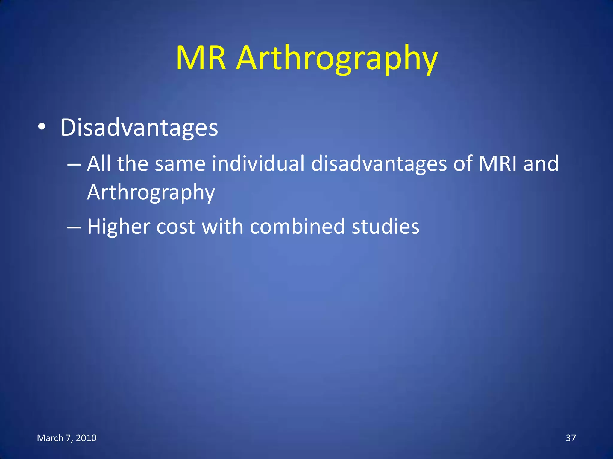 Msk Imaging Guidelines | PPT