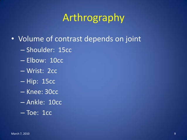 Msk Imaging Guidelines | PPT