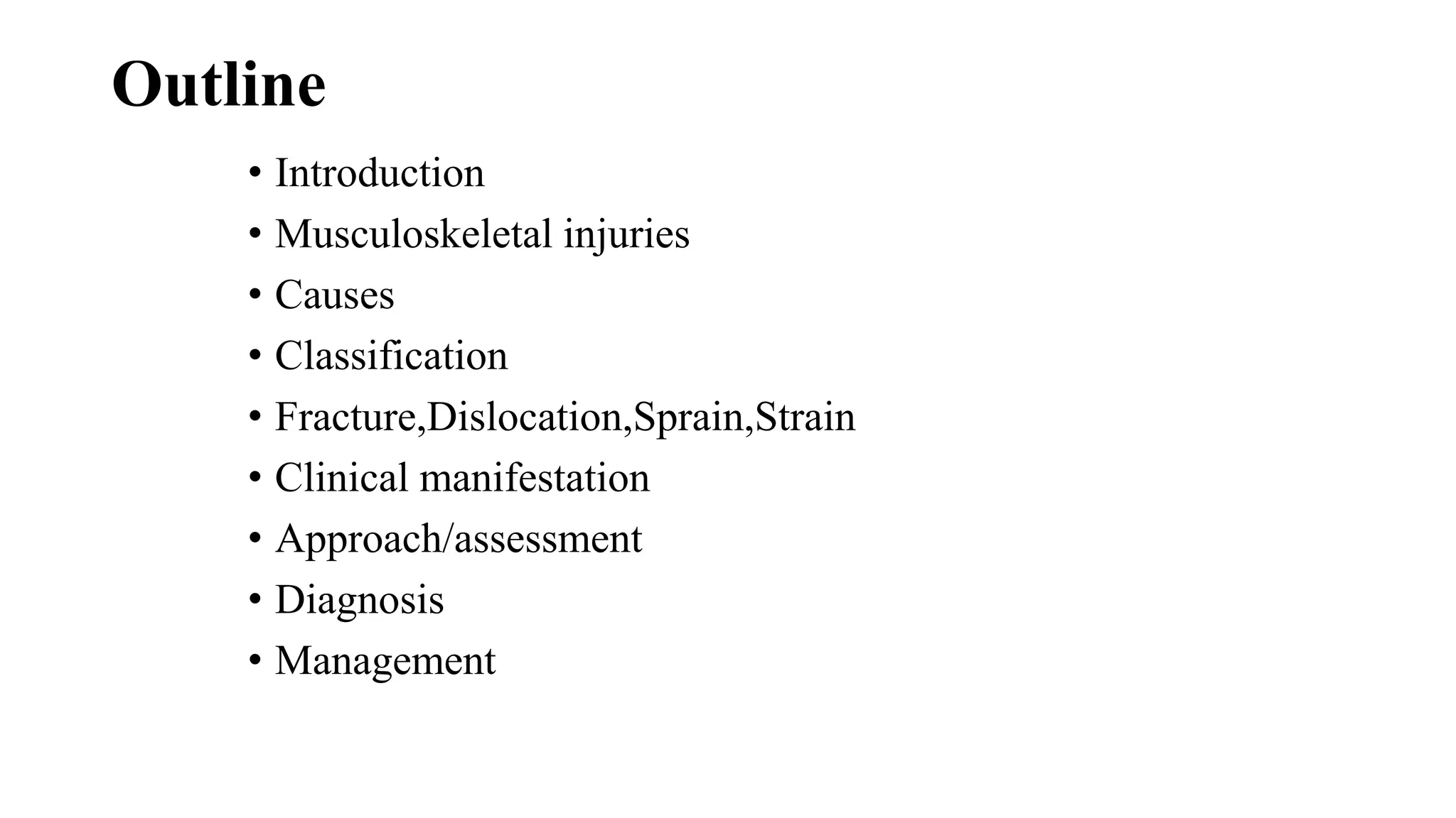MSK INJURY Bsc,Nurse_121638.ppt for nurses | PPTX