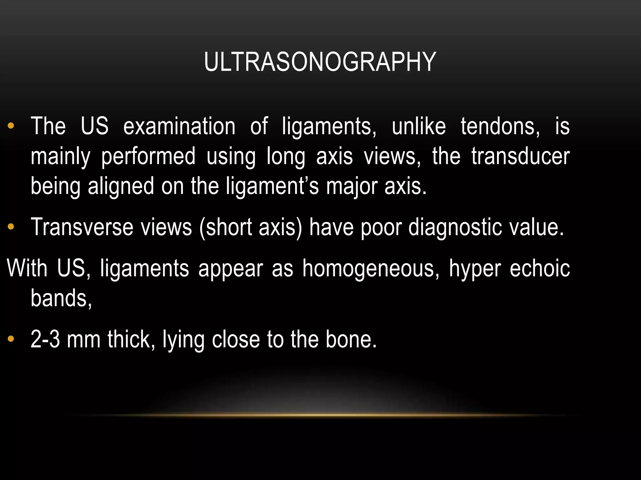 Musculoskeletal Ultrasound - Basic | PPTX