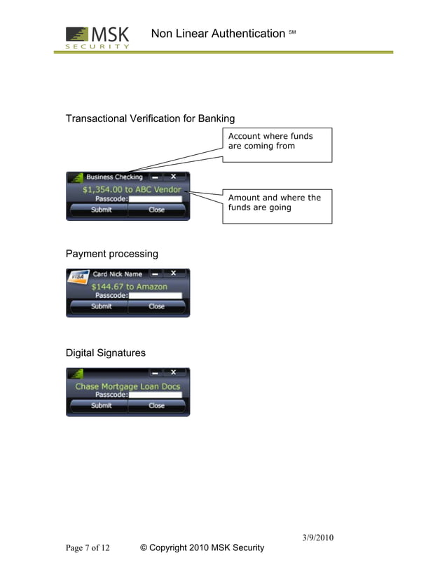 Msk security non linear authenticaiton | PDF | Operating Systems | Computer Software and ...