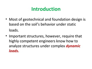 Soil dynamics | PPT