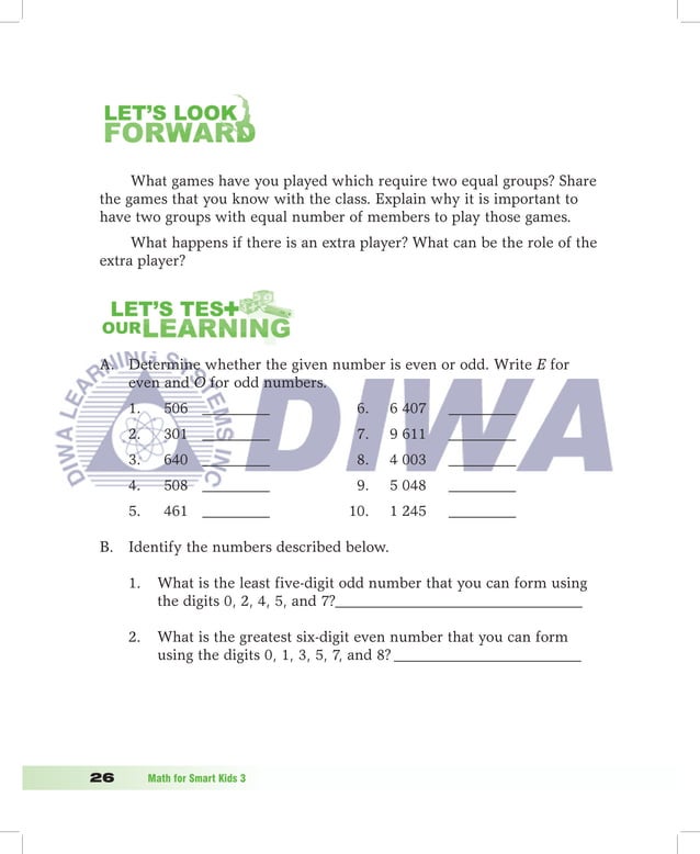 Math for Smart Kids Gr.3 | PDF