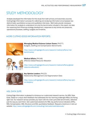 Msl activities-and-performance-measurement-cutting-edge-information ...