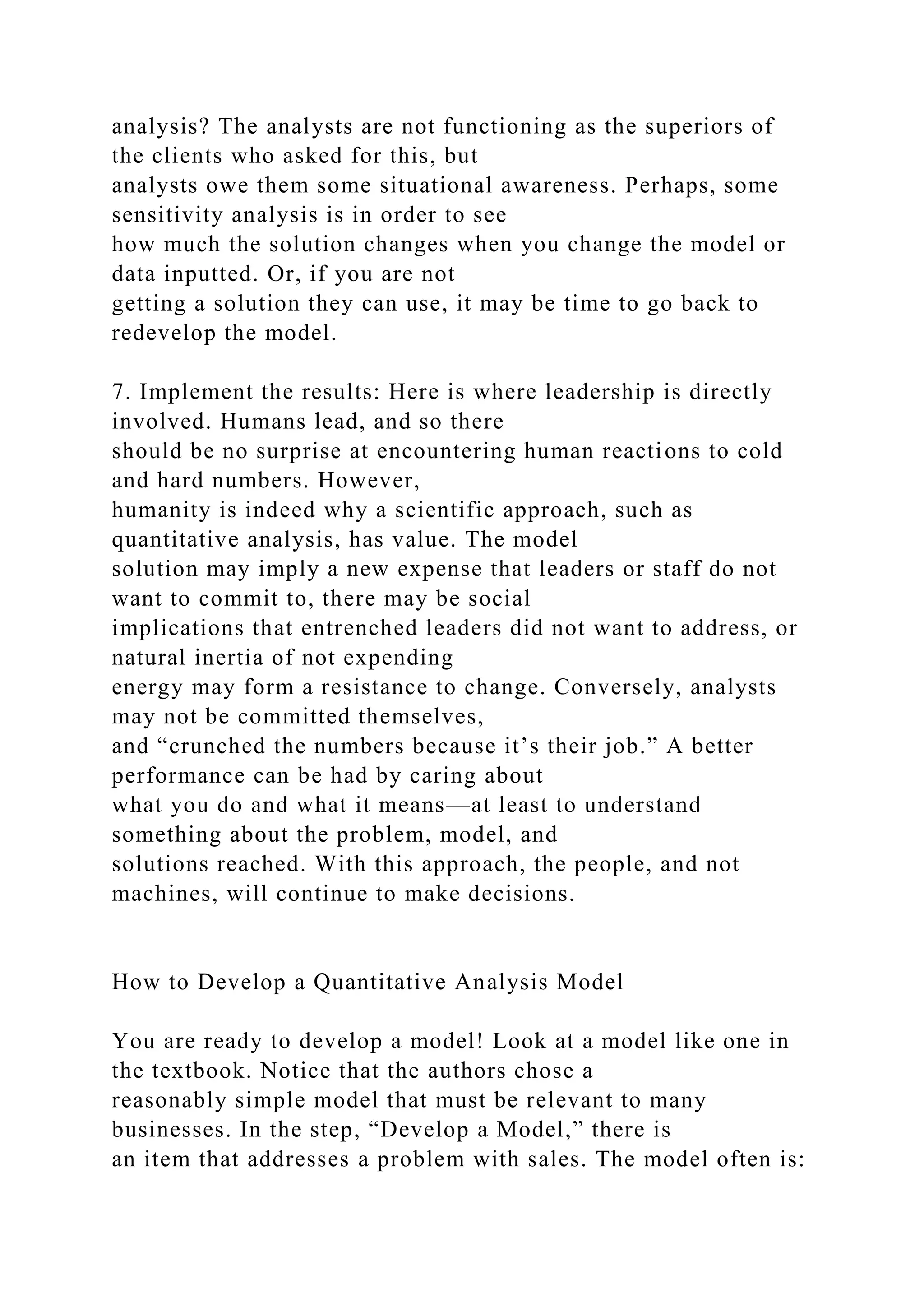 MSL 5080, Methods of Analysis for Business Operations 1 .docx