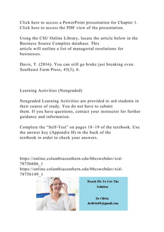 MSL 5080, Methods of Analysis for Business Operations 1 .docx