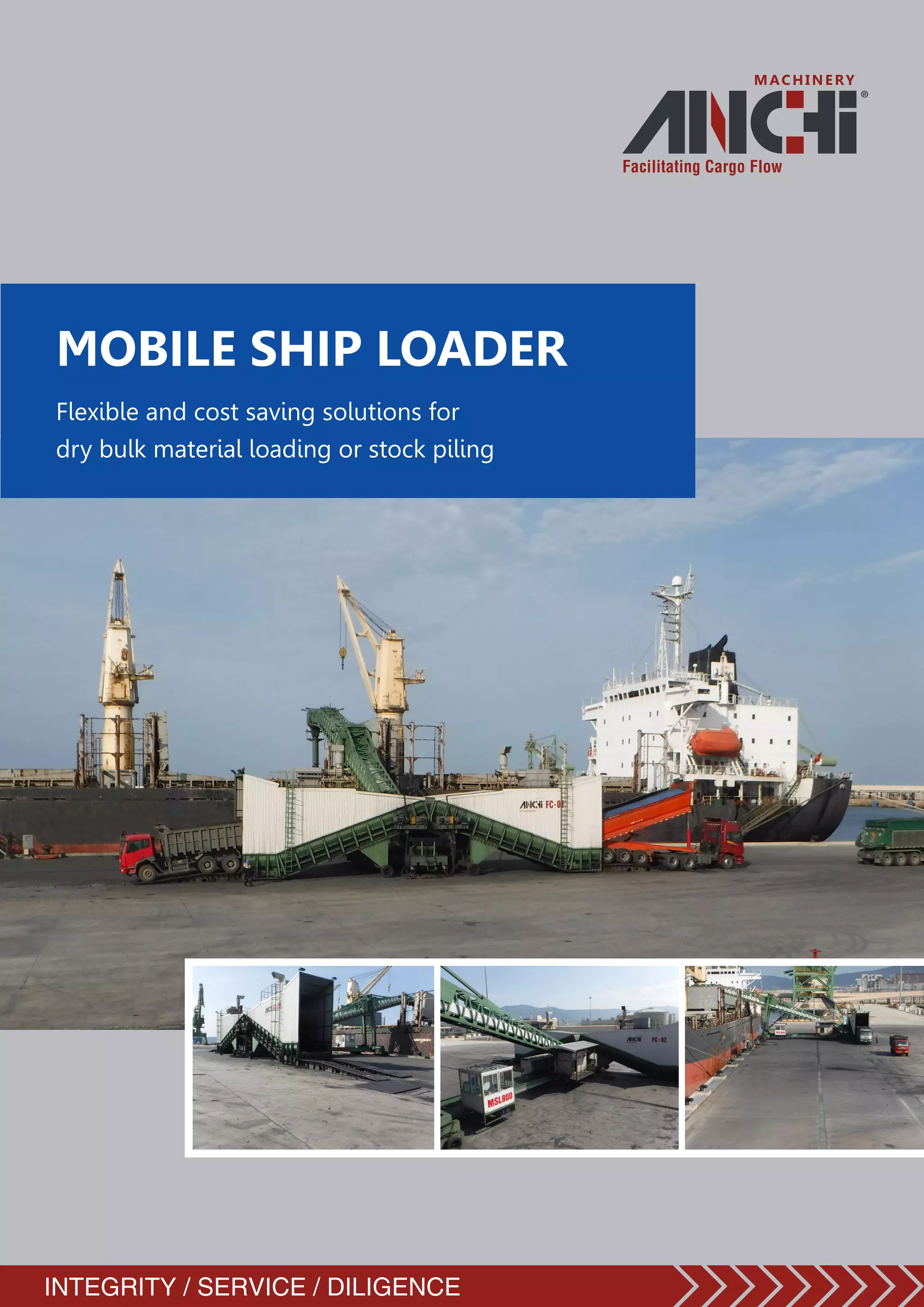 Mobile Ship Loader, 800 ton/for 50,000 dwt | PDF