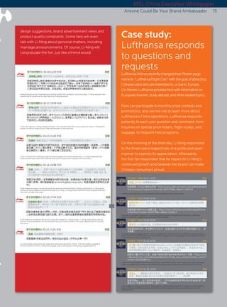 MSL China & renren.com: Anyone Could Be Your Brand Ambassador | PDF