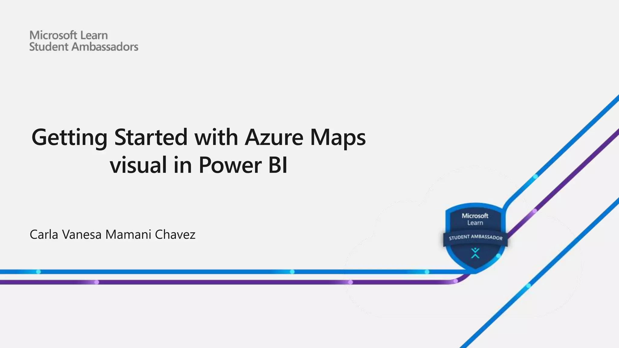 Getting Started with Azure Maps visual in Power BI | PPT