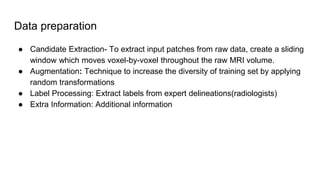 MS Lesion Segmentation using Supervised CNN based methods | PPT