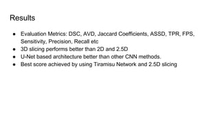 MS Lesion Segmentation using Supervised CNN based methods | PPT