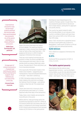 Hanmer MSL: India’s Economic Growth Story | PDF
