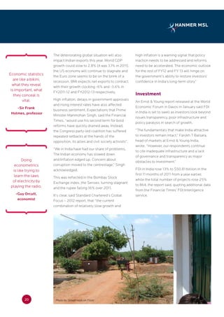 Hanmer MSL: India’s Economic Growth Story | PDF