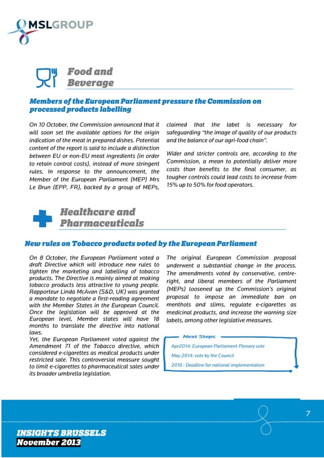 MSLGROUP Insight Brussels November 2013 | PDF | Free Download
