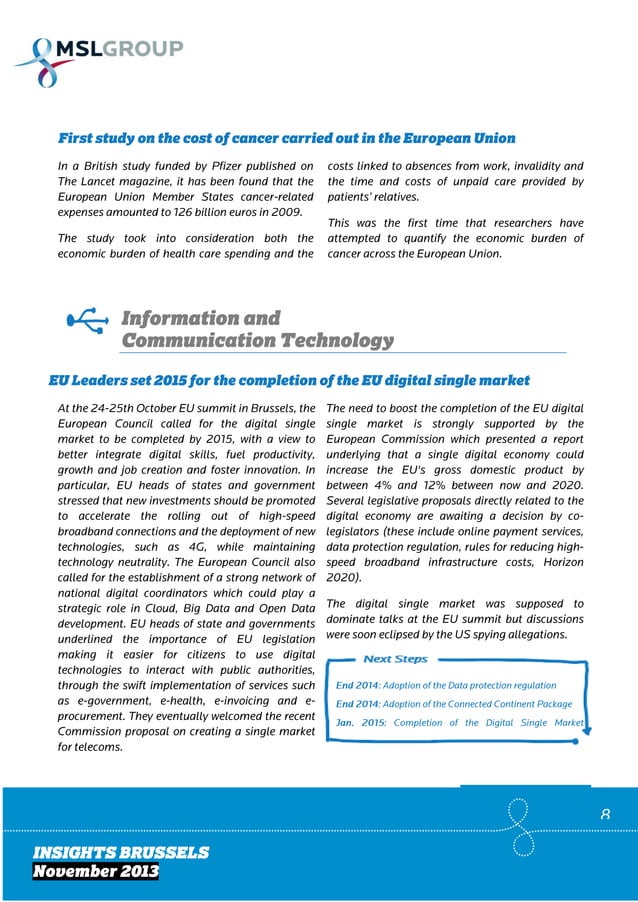 MSLGROUP Insight Brussels November 2013 | PDF | Free Download