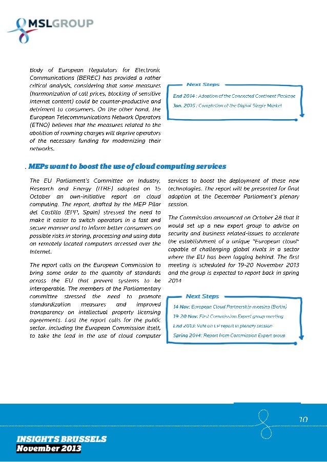 MSLGROUP Insight Brussels November 2013