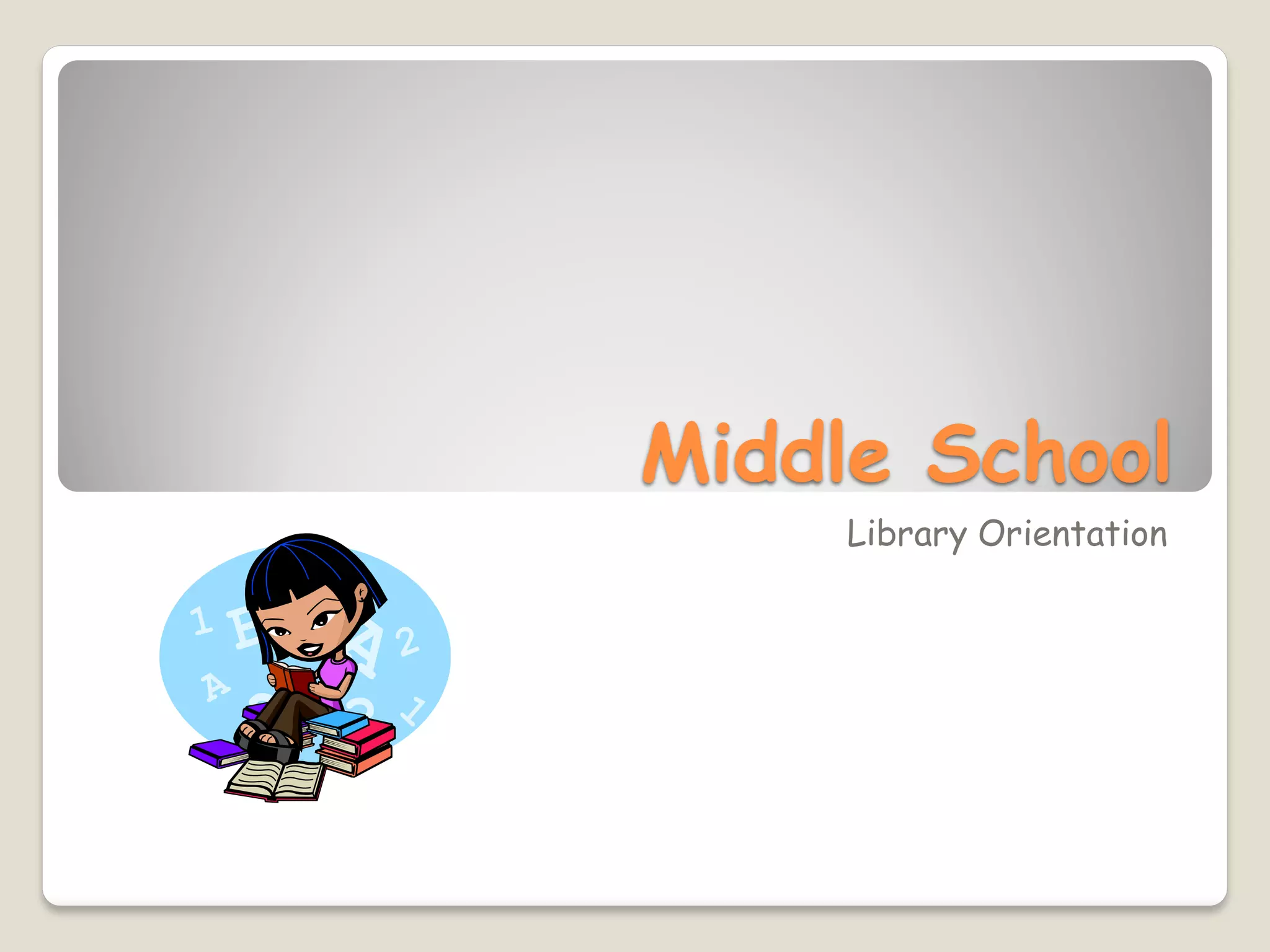 Ms library orientation | PDF