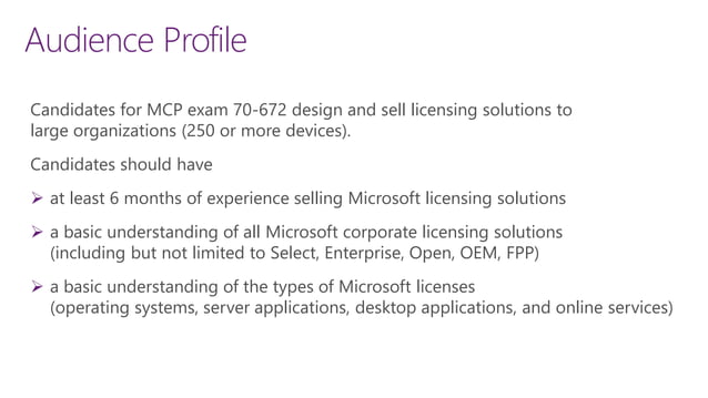 Microsoft Licensing Overview | PDF | Business | Business and Finance