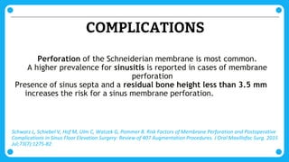 MSLP : Maxillary sinus lift procedures ppt | PPTX