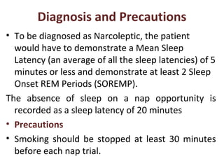 Multiple sleep latency Test (MSLT) and Maintenance of Wakefulness Test ...