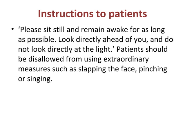 Multiple sleep latency Test (MSLT) and Maintenance of Wakefulness Test ...