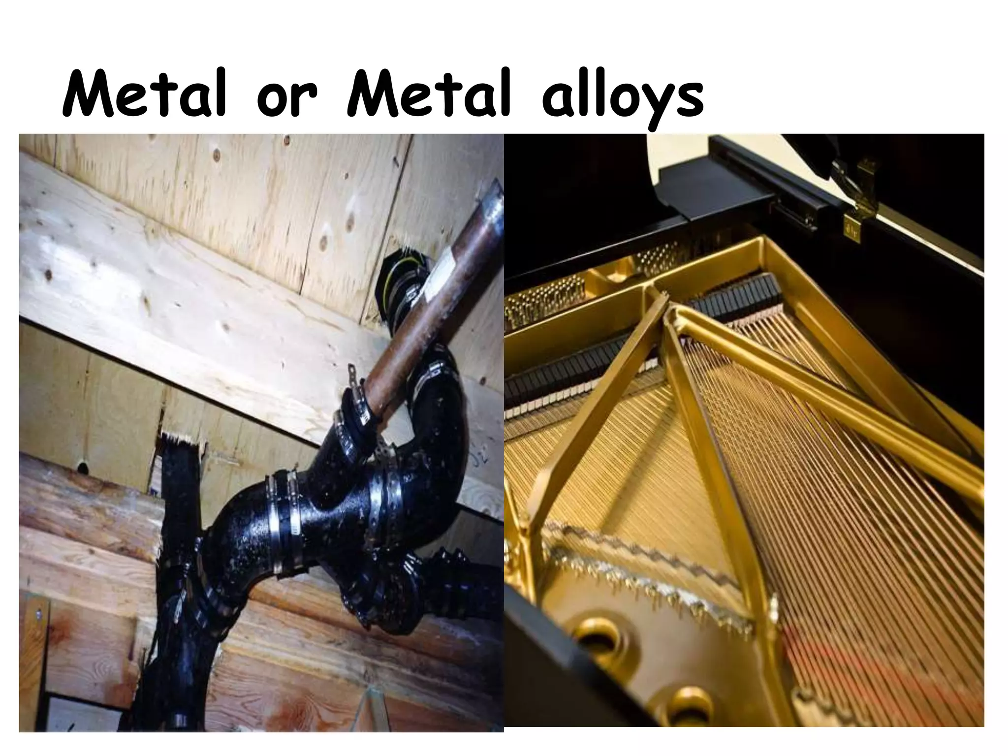 Classification of Engineering Materials, Engineering requirements of ...