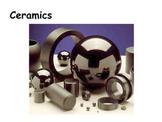 Classification of Engineering Materials, Engineering requirements of ...