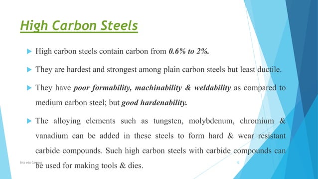 Study of Plain Carbon Steel | PPT
