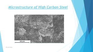 Study of Plain Carbon Steel | PPTX