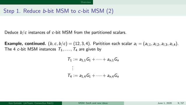 Multi-scalar multiplication: state of the art and new ideas | PDF | Programming Languages ...
