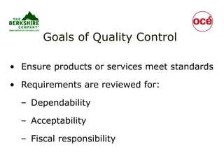 MSMA Webinar Quality Control In Mail CenterOperations | PPT | Logistics ...